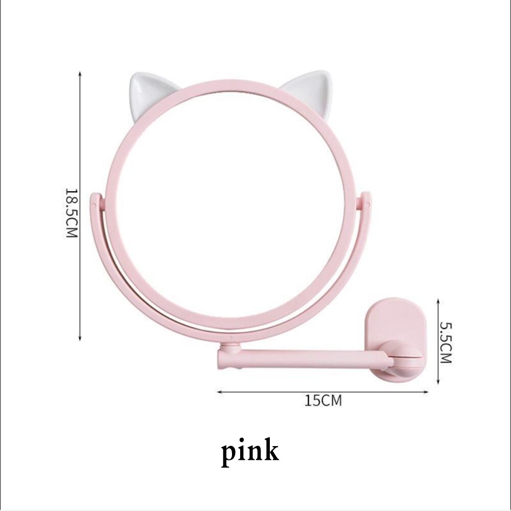 Bathroom Mirrors for Home Round Mirror Toilet Mirr... – Grandado