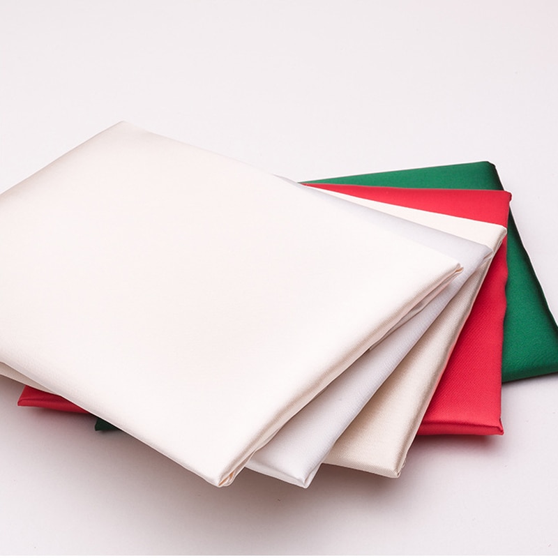 100% Polyester Twill Satin Fabric 160gsm Heavy Wei... – Vicedeal