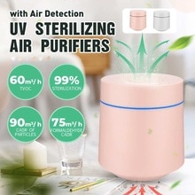 Usb Portable UV Air Purifier Allergies Eliminator ... – Grandado