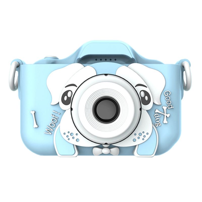 Kids Mini Digital Camera Cute Cartoon Dog Dual Len... – Vicedeal
