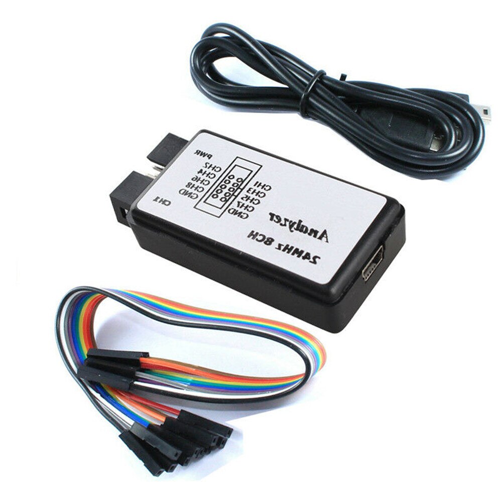 Usb Logic Analyzer 24M 8CH Microcontroller Arm Fpg... – Grandado Usb Logic Analyzer 24M 8CH Microcontroller Arm Fpg... – Grandado