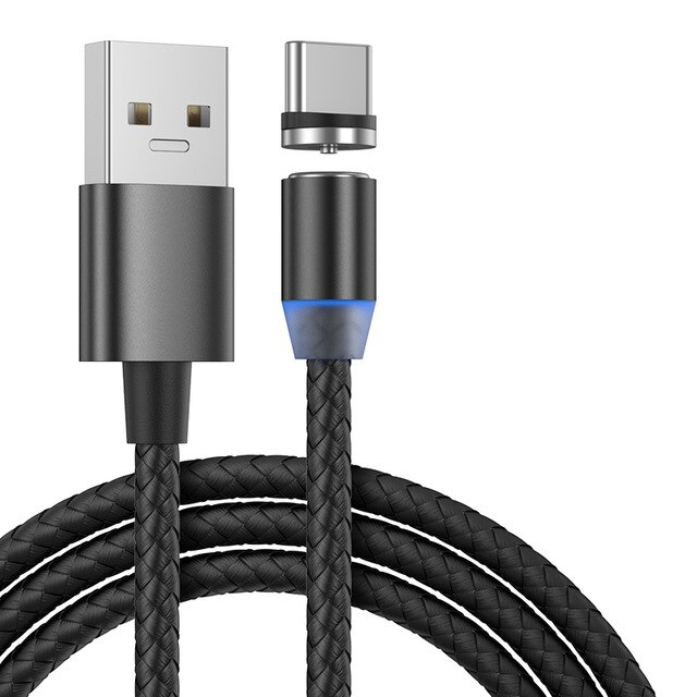 1m 2m Magnetic Micro USB Type-C Fast Charging Cabl... – Vicedeal