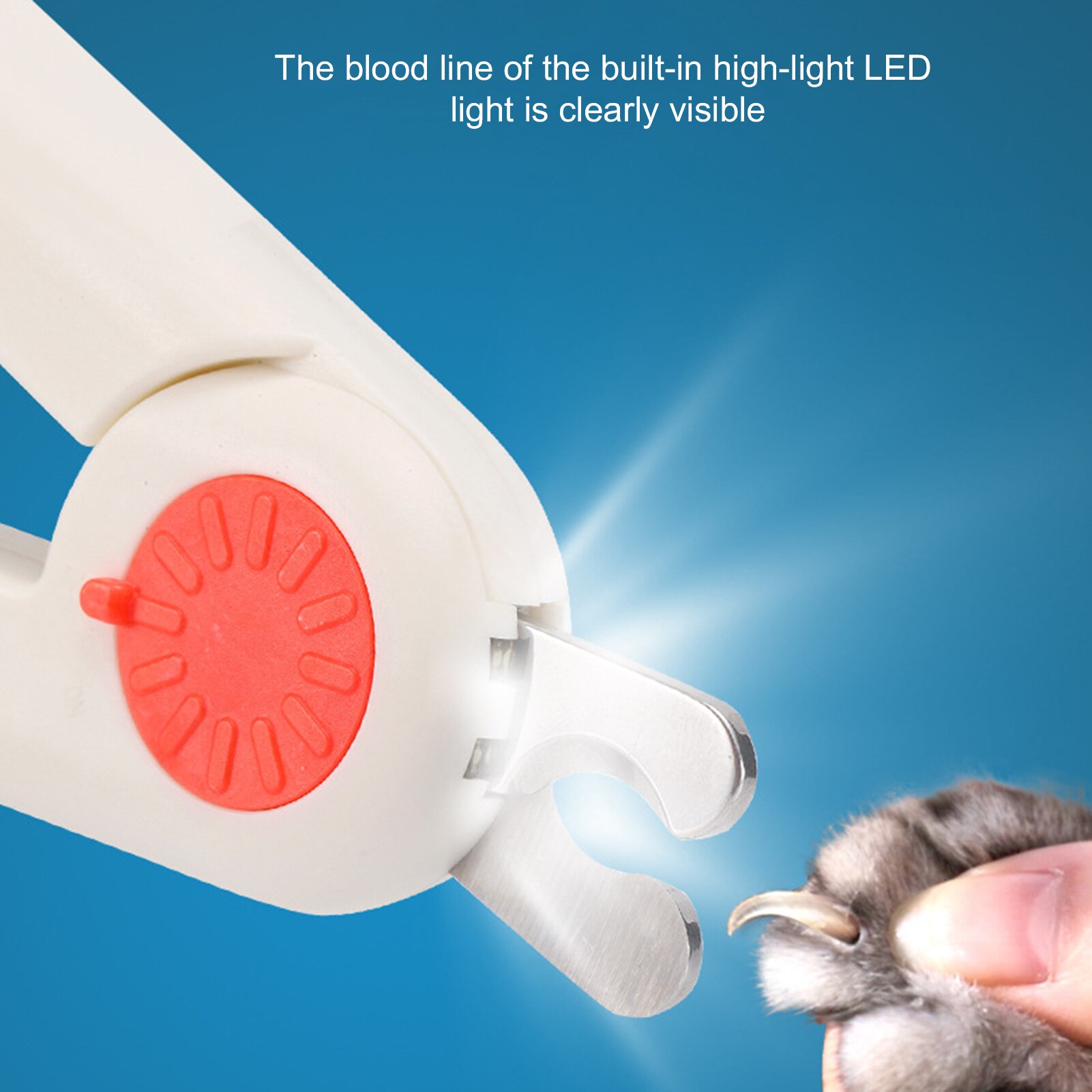 Hond Nagelknipper Trimmer Met Led Licht Pet Nail C... – Grandado