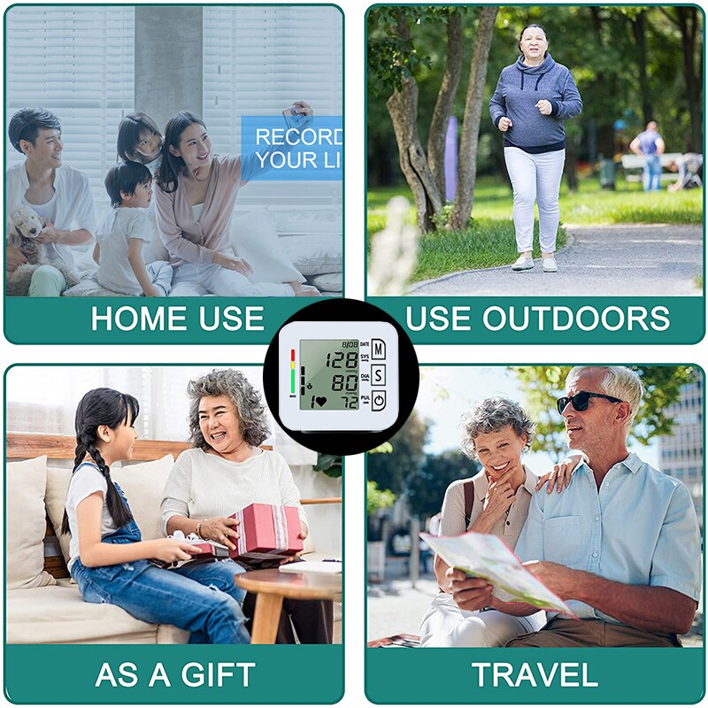 Automatic Tonometer Digital Tensiometer Arm Blood ... – Vicedeal