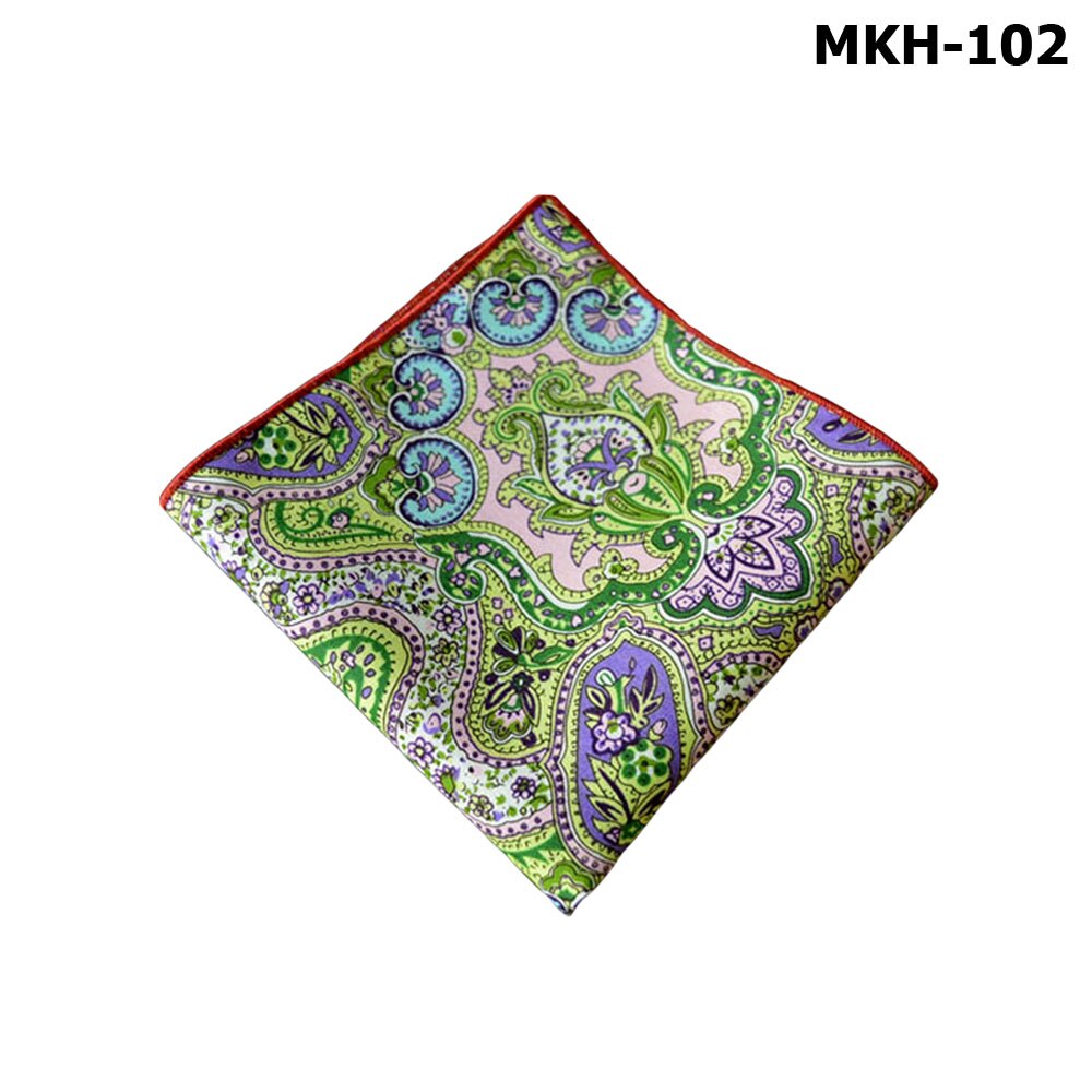 Men's Colorful Paisley Floral Handkerchief Men Acc... – Vicedeal