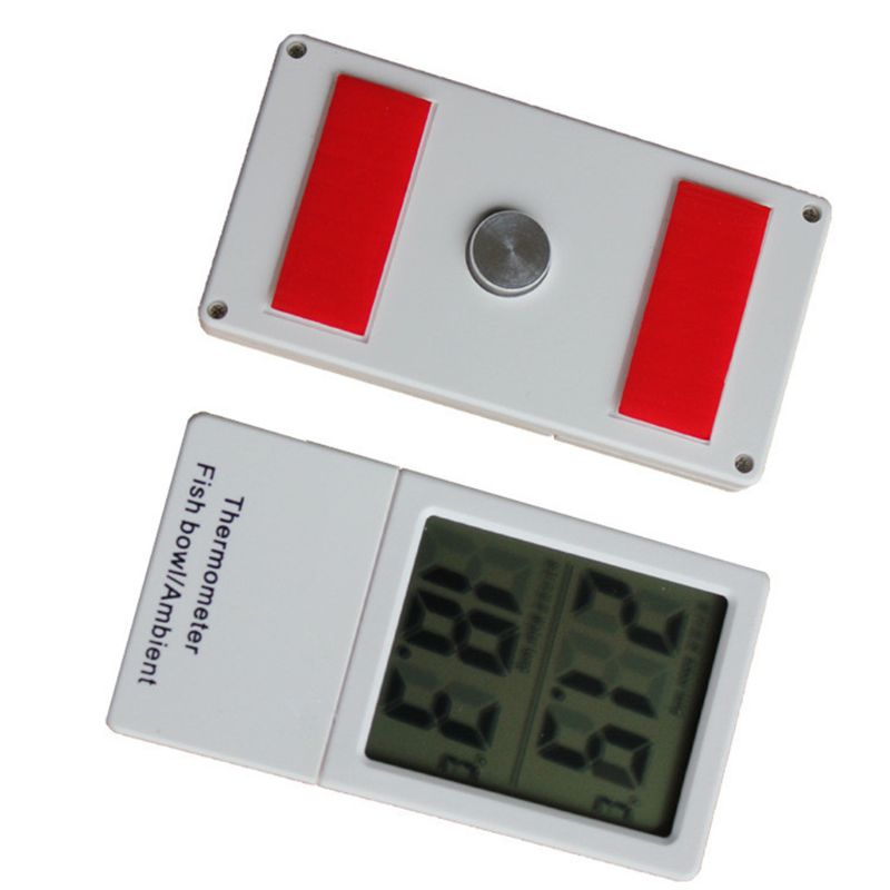 Mini Aquarium Thermometer LCD Digital Display Aqua... – Vicedeal