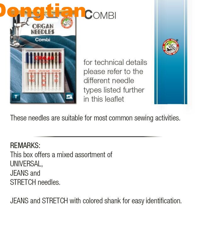 Organ Needle Combi 10pcs/set Household Sewing Mach... – Grandado