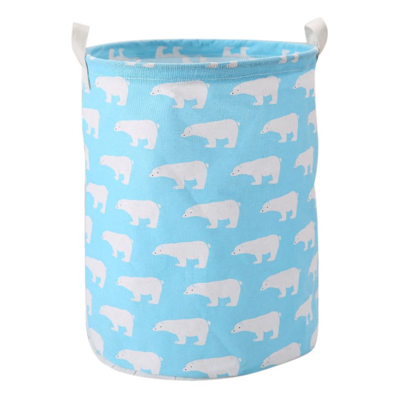 Leuke Dieren Patroon Wasmand Opvouwbare Doek Opber... – Vicedeal