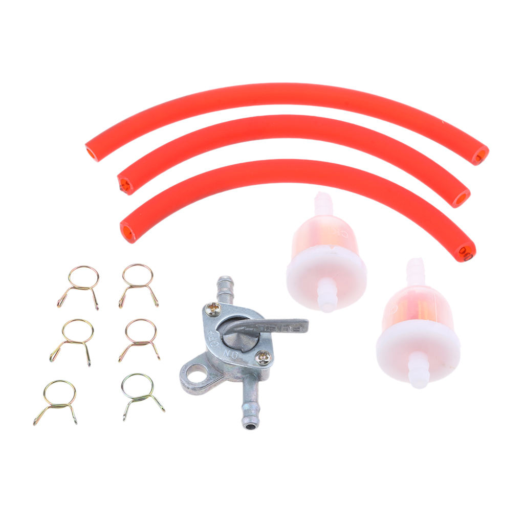 Fuel Hose Filter Pipe Petcock Tank Switch For ATV ... – Vicedeal
