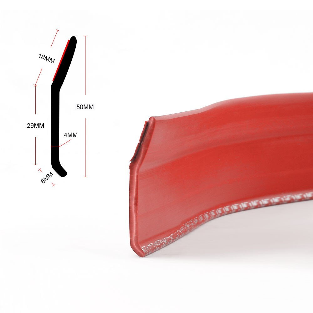 Cnspeed Borracha Macia Frente Auto Bumper Lip 50Mm... – Grandado
