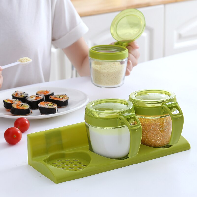1 piece green box combination soy sauce bottle vin... – Grandado