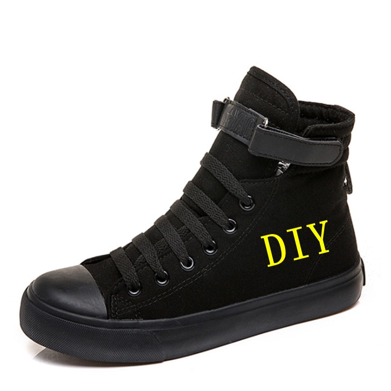 Custom Shoes Canvas Breathable Lightweight DIY Sne... – Vicedeal