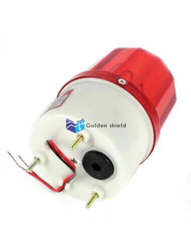 LTE-1101J Red DC24V Flash Siren Emergency Rotary S... – Grandado
