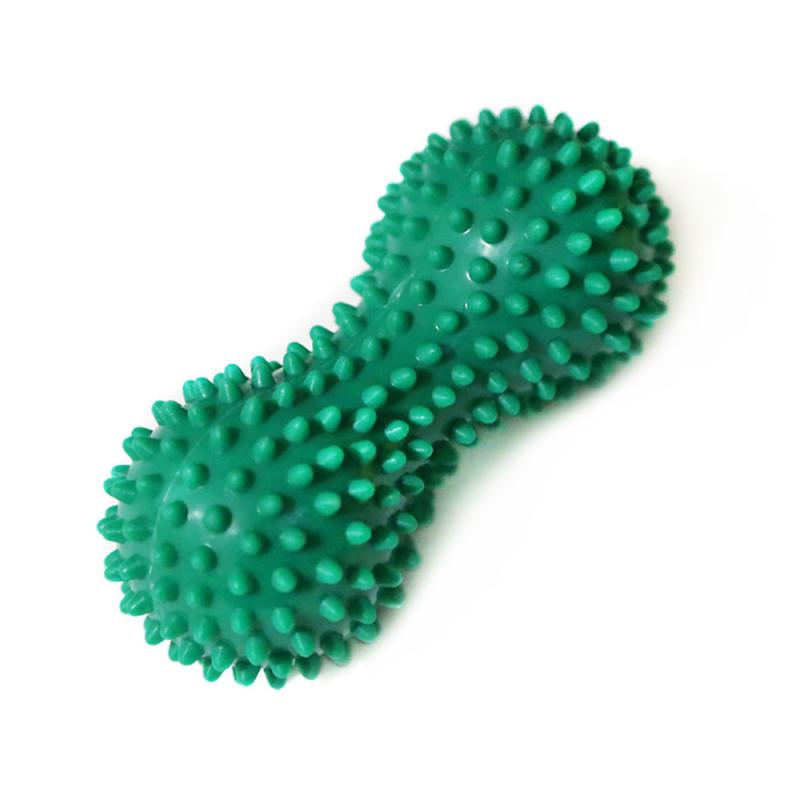 Peanut Shape Spiky Massage Ball Foot Trigger Point Vicedeal 3383