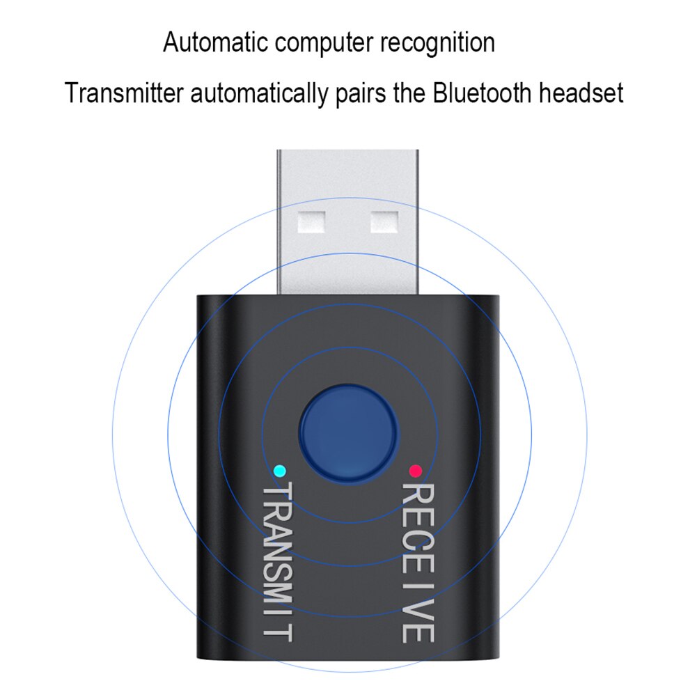 Transmisor de Audio inalámbrico con Bluetooth 5,0,... – Grandado