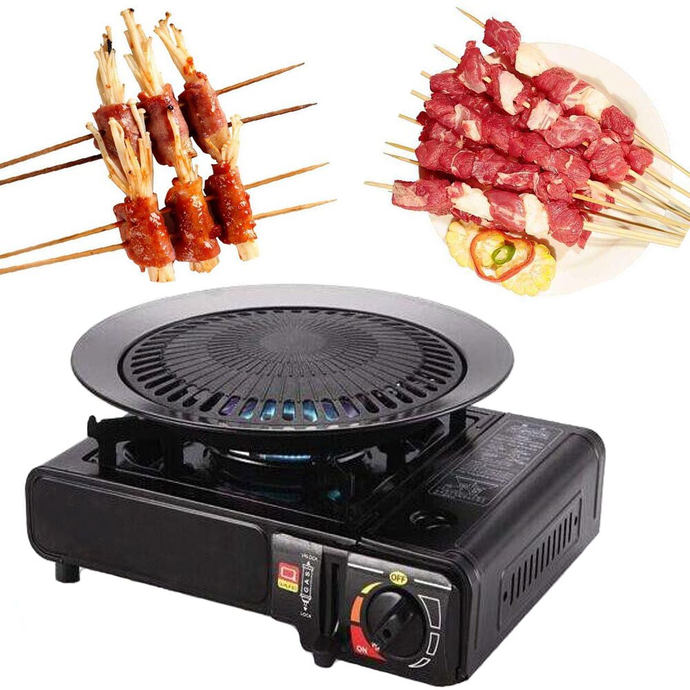 Barbecue Plaat Ronde Ijzeren Koreaanse Bbq Grill P... – Vicedeal