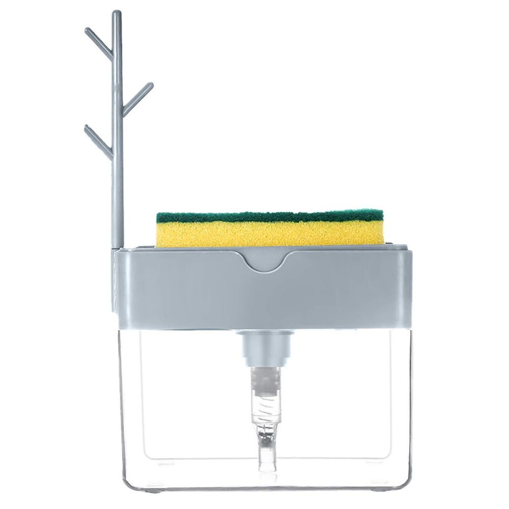 Zeepdispenser 2-in-1Sponge Rack Houder Organizer Z... – Grandado