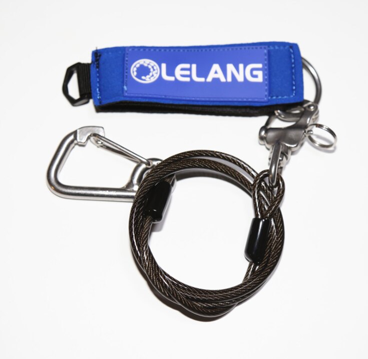 Lelang free diving Lanyard Sea training safety rop... – Grandado