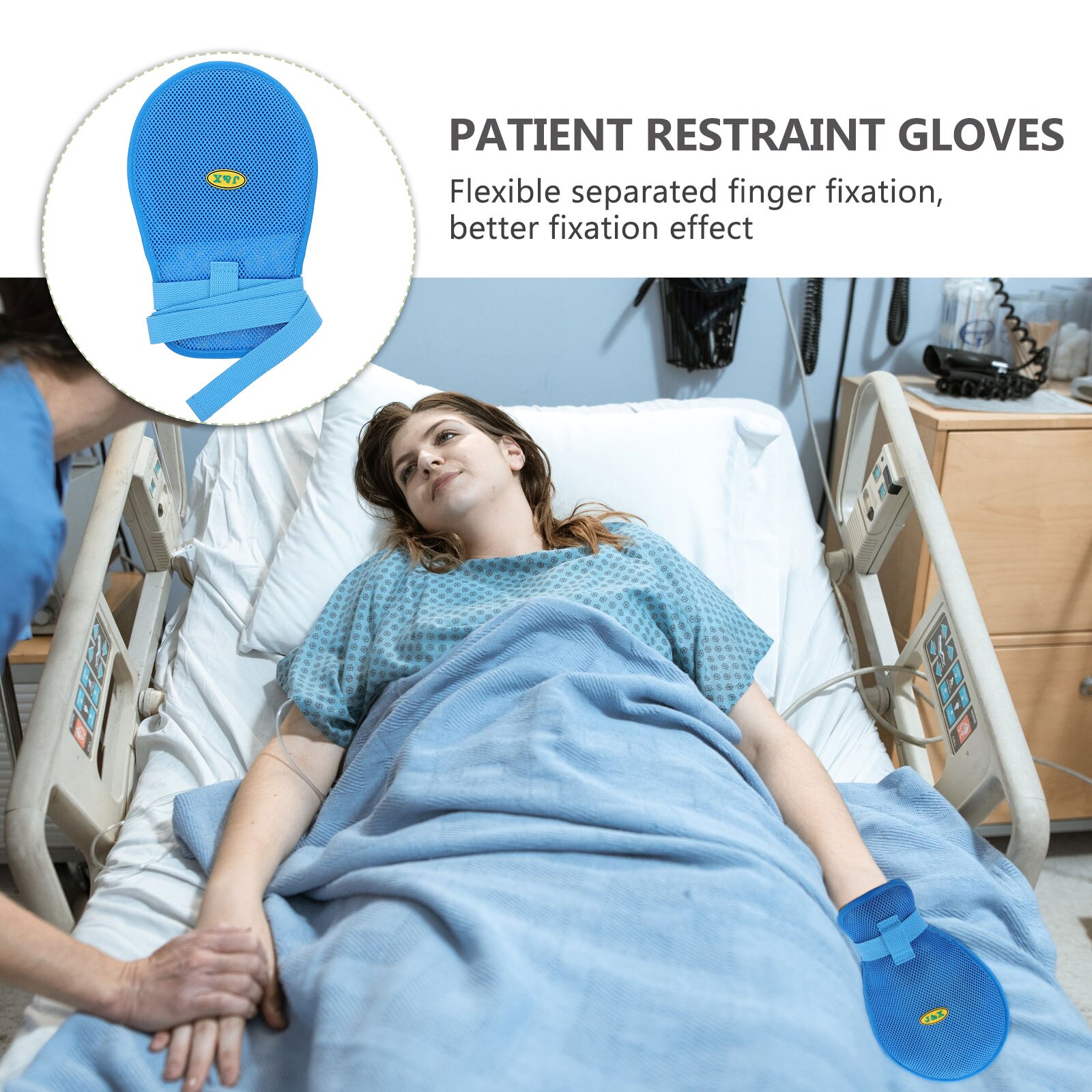 1pc Mitt for Dementia Elder Breathable Mesh Hand P... – Grandado