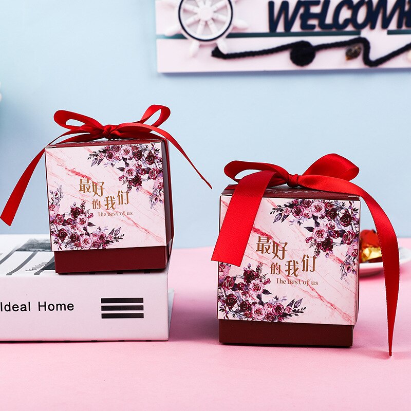 Creativity Wedding Box Favor Boxes Paperboard Craf... – Vicedeal