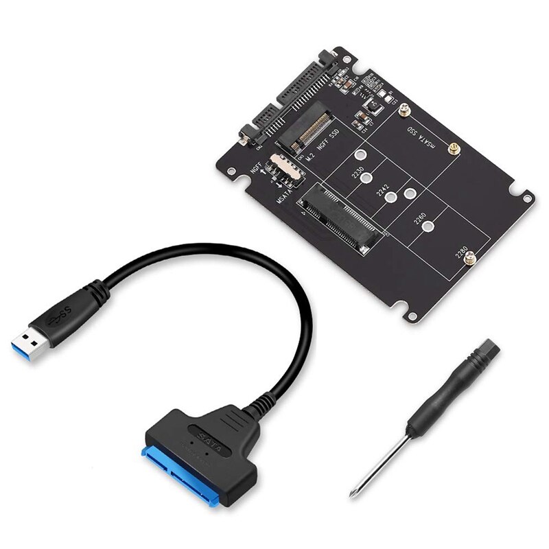M .2 ngff eller msata til sata 3.0 adapter usb 3.0... – Vicedeal