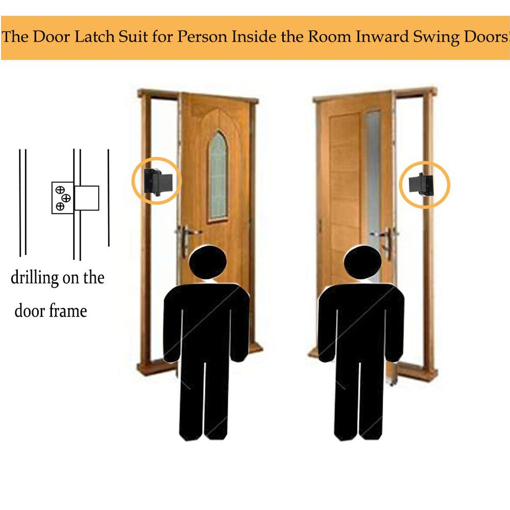 Aluminium Alloy U Door Reinforcement Lock Defender... – Vicedeal