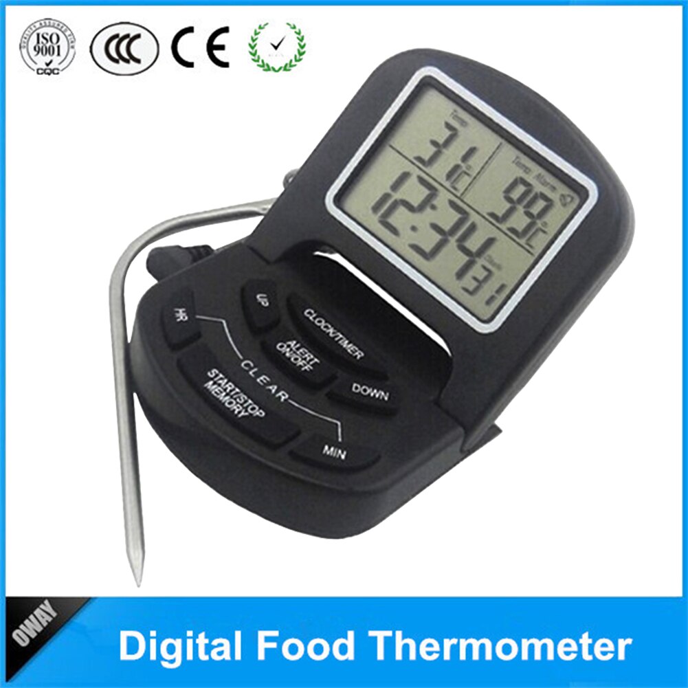 Cooking Tools Roasting Meat Thermometer Alert Time... – Grandado