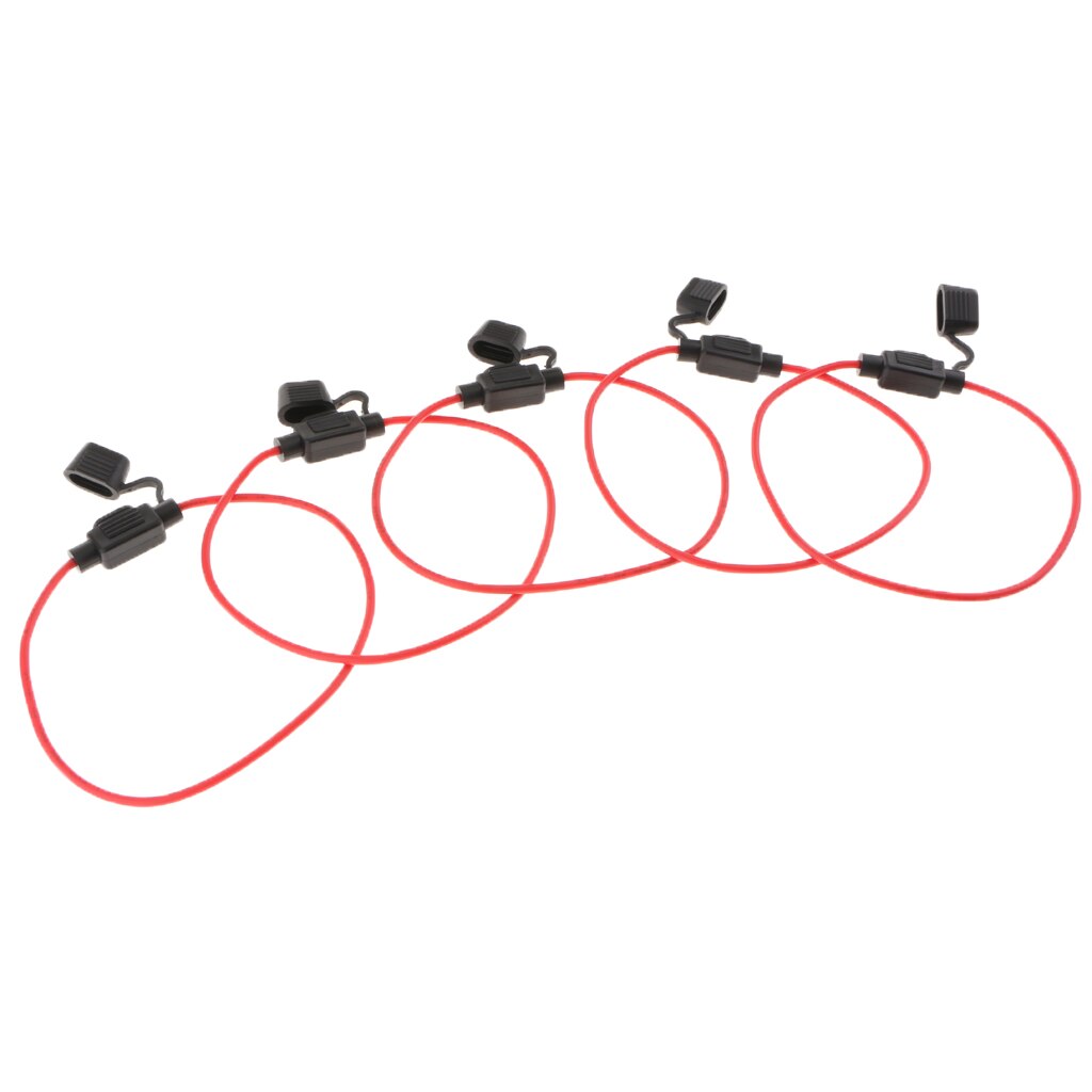 5 Pieces MINI Blade In-Line Fuse Holder 14 GA AWG ... – Grandado