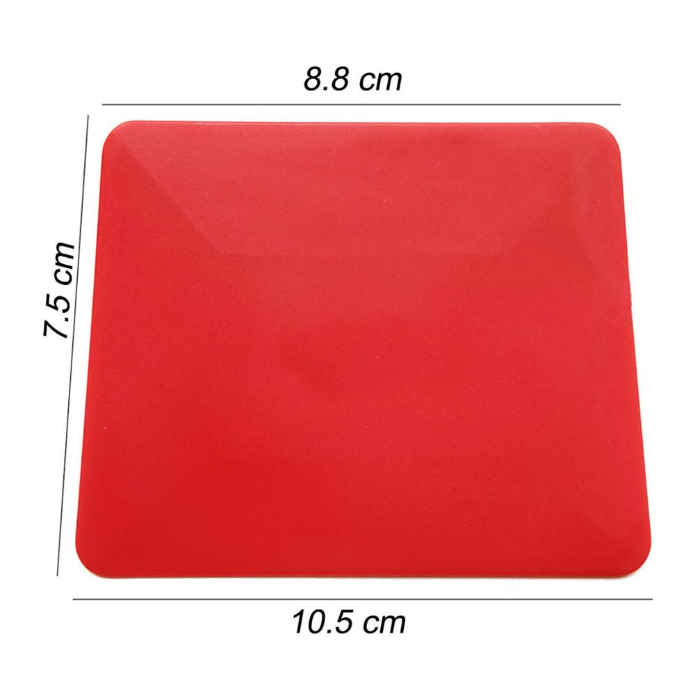 10pcs Soft Teflon 4" Card Squeegee Red Auto Vinyl ... – Grandado