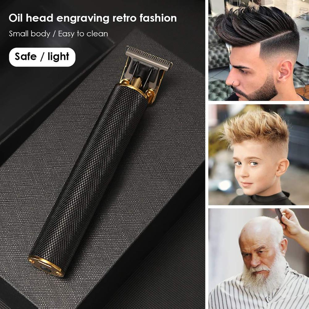 Barber Shop Men Hair Trimmer Beard Electric Hair Clipper Hair Cutting ...