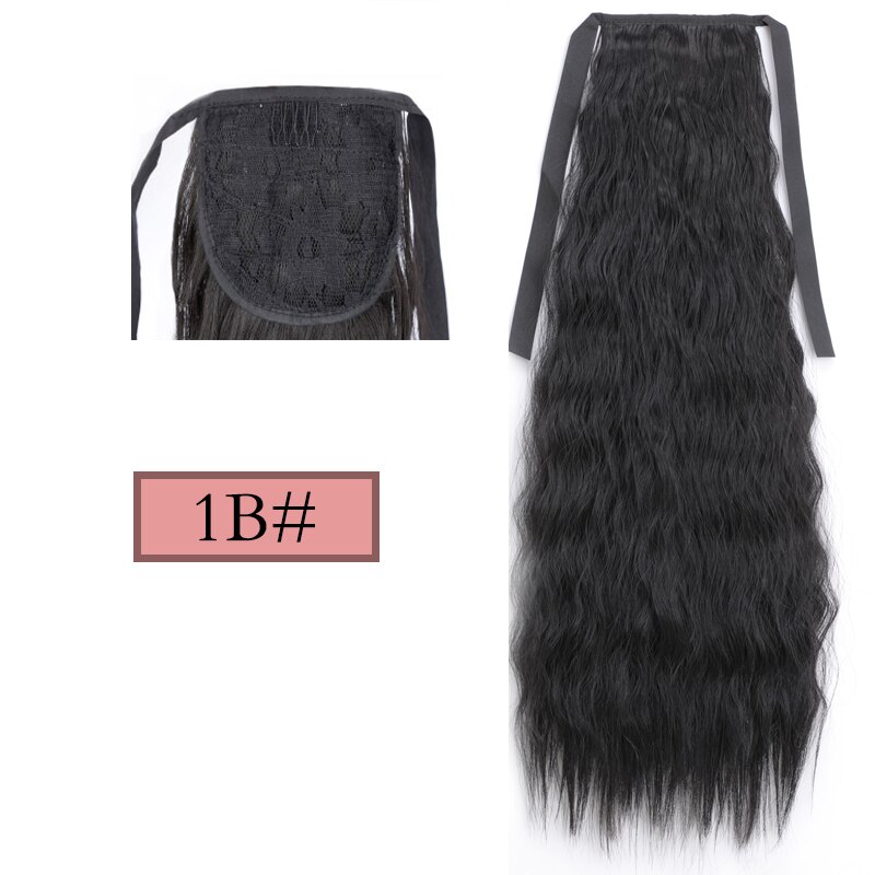 LISI GIRL Afro Long Kinky Curly Drawstring Ponytai... – Grandado