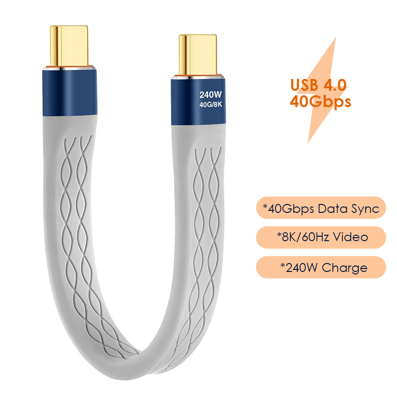 USB4-datakabel 40 Gbps USB C Thunderbolt 4 naar Ty... – LovingPrices