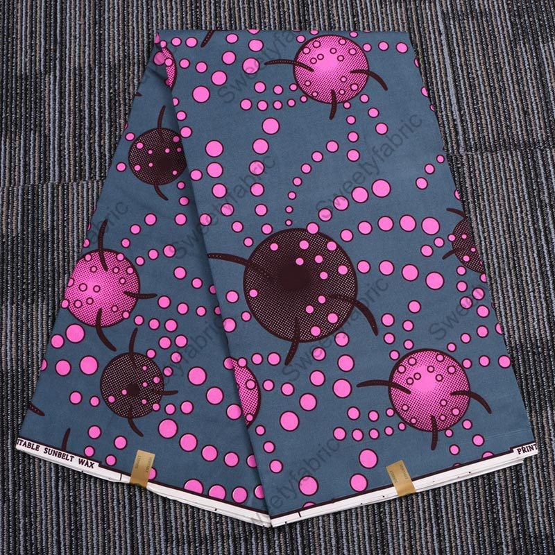 100% Polyester Afrikaanse Stof Wax Gedrukt Nederla... – Vicedeal