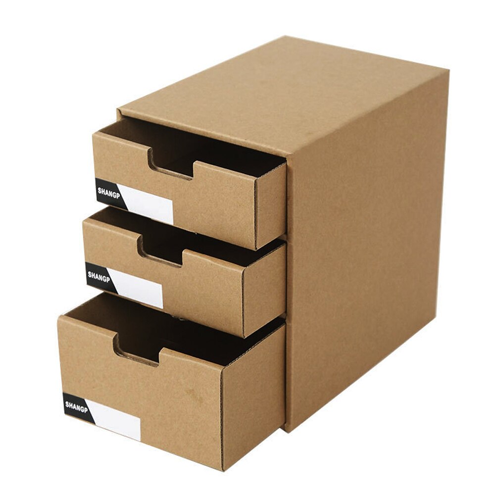 3 Layers Storage Composable Cabinet Office 3 Drawe... – Vicedeal