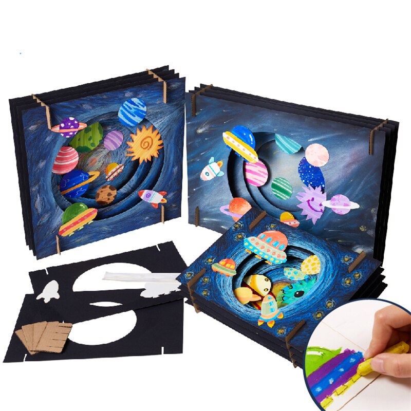 Vast Starry Sky DIY Craft Toys For Children Handma... – Grandado