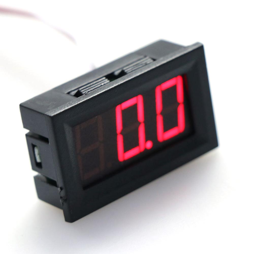 DC 0-100V 3-Wire Voltmeter LED 0.56in Digital Volt... – Vicedeal