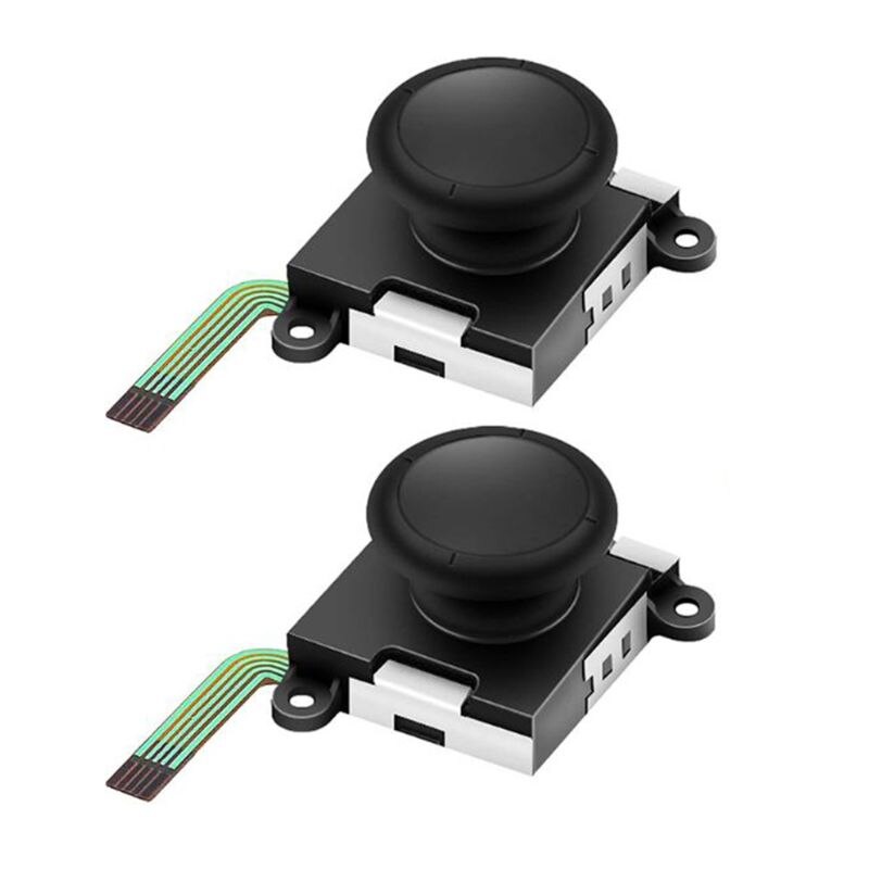 2 Pack 3D Analog Joystick Thumb Sticks Replacement... – Grandado