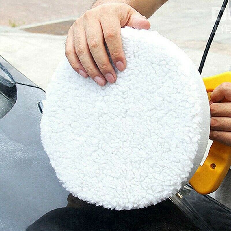 Wasbaar Auto Polijstmachine Pad Motorkap Wit + Bla... – Grandado