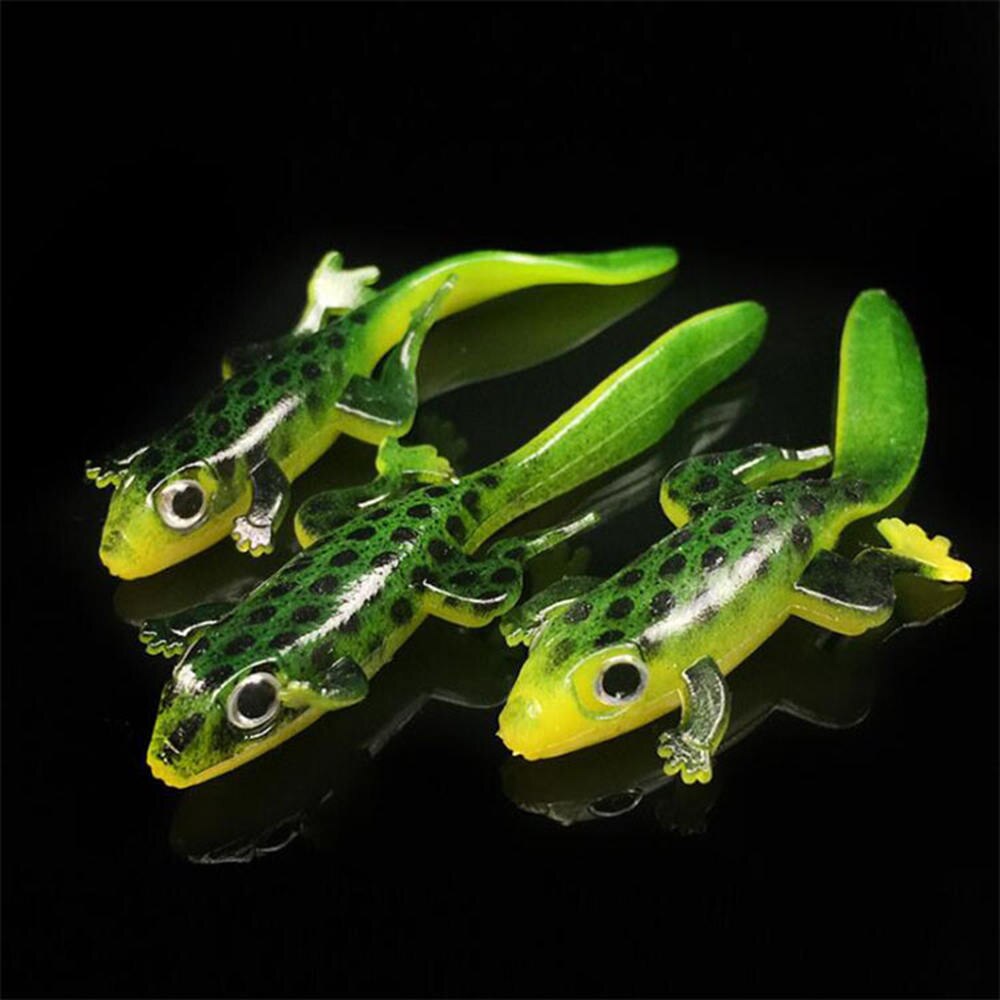 5pcs Lizard Rubber Soft Plastic Fishing Bait Lifel... – Grandado