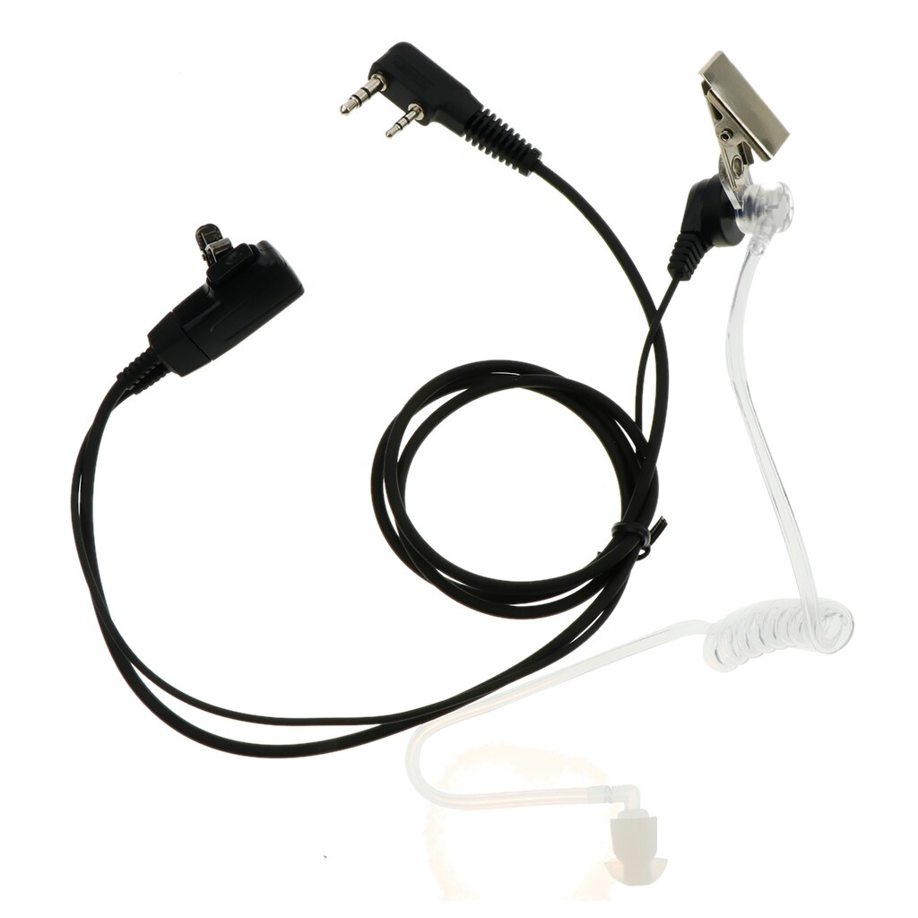 Walkie Talkie Earpiece PTT Mic For Bar Security Re... – Vicedeal