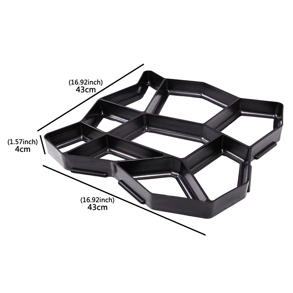 DIY Path Maker Paving Pavement Concrete Mould Pave... – Grandado