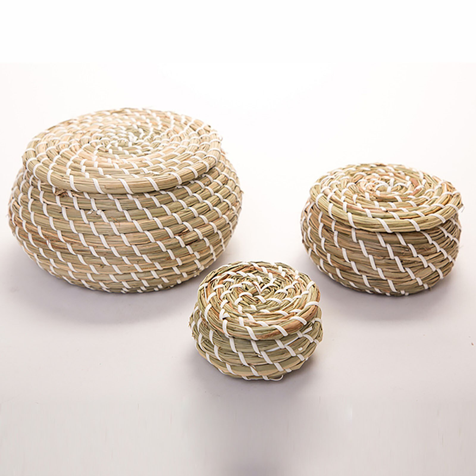 25# Handmade Rattan Tissue Box Home Picnic Candy S... – Grandado