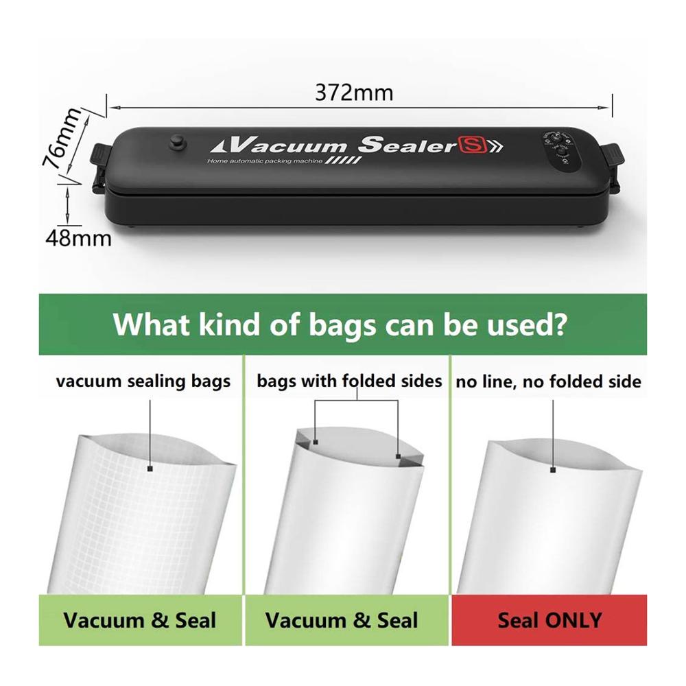 220V/110V Household Food Vacuum Sealer Packaging M... – Grandado