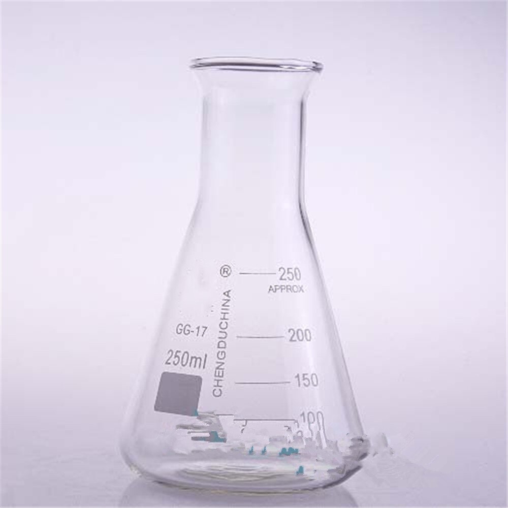 250ml,Glass Erlenmeyer Flask,Glass Conical Flask,B... – Grandado