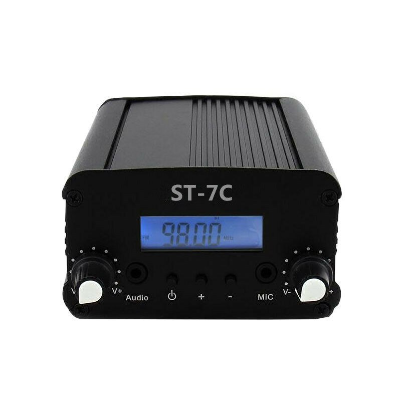 ST-7C 1W/7W 76-108MHZ Stereo PLL FM transmitter br... – Grandado