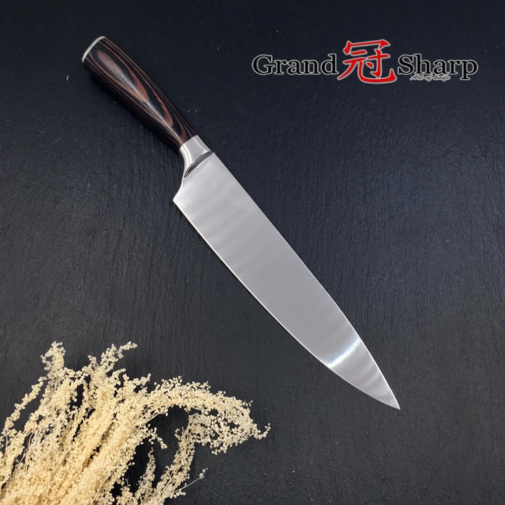 GRANDSHARP 8 Zoll Koch Messer AUS-8 Japanischen Ed... – Grandado