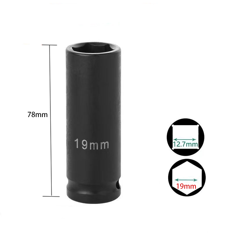 1/2 inch Hex Socket Wrench Head Standard Durable C... – Vicedeal