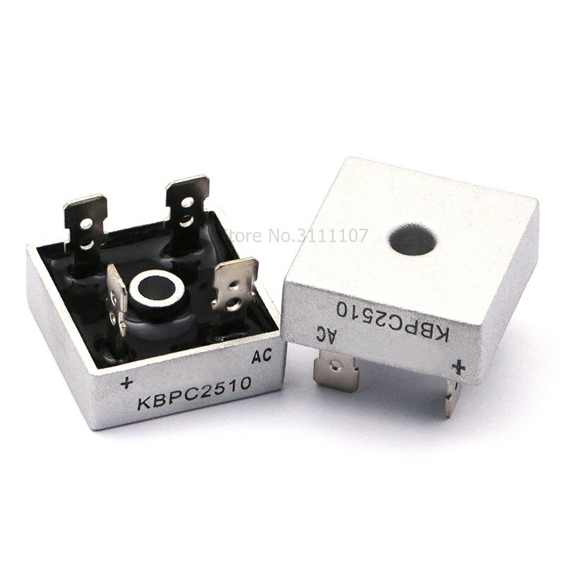 2PCS/Lot KBPC2510 2510 25A 1000V Phases Diode Brid... – Vicedeal