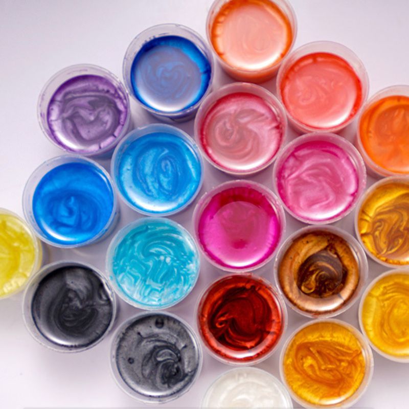 21 Colors Aurora Resin Mica Pearlescent Pigments C... – Grandado