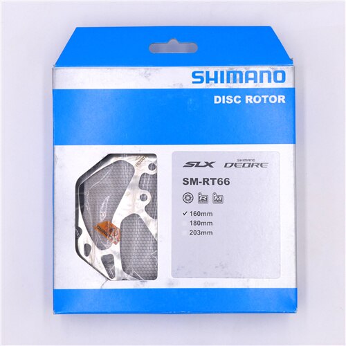 SHIMANO SM-RT66 Disc Brake Rotor 6-Bolt 160mm MTB ... – Grandado